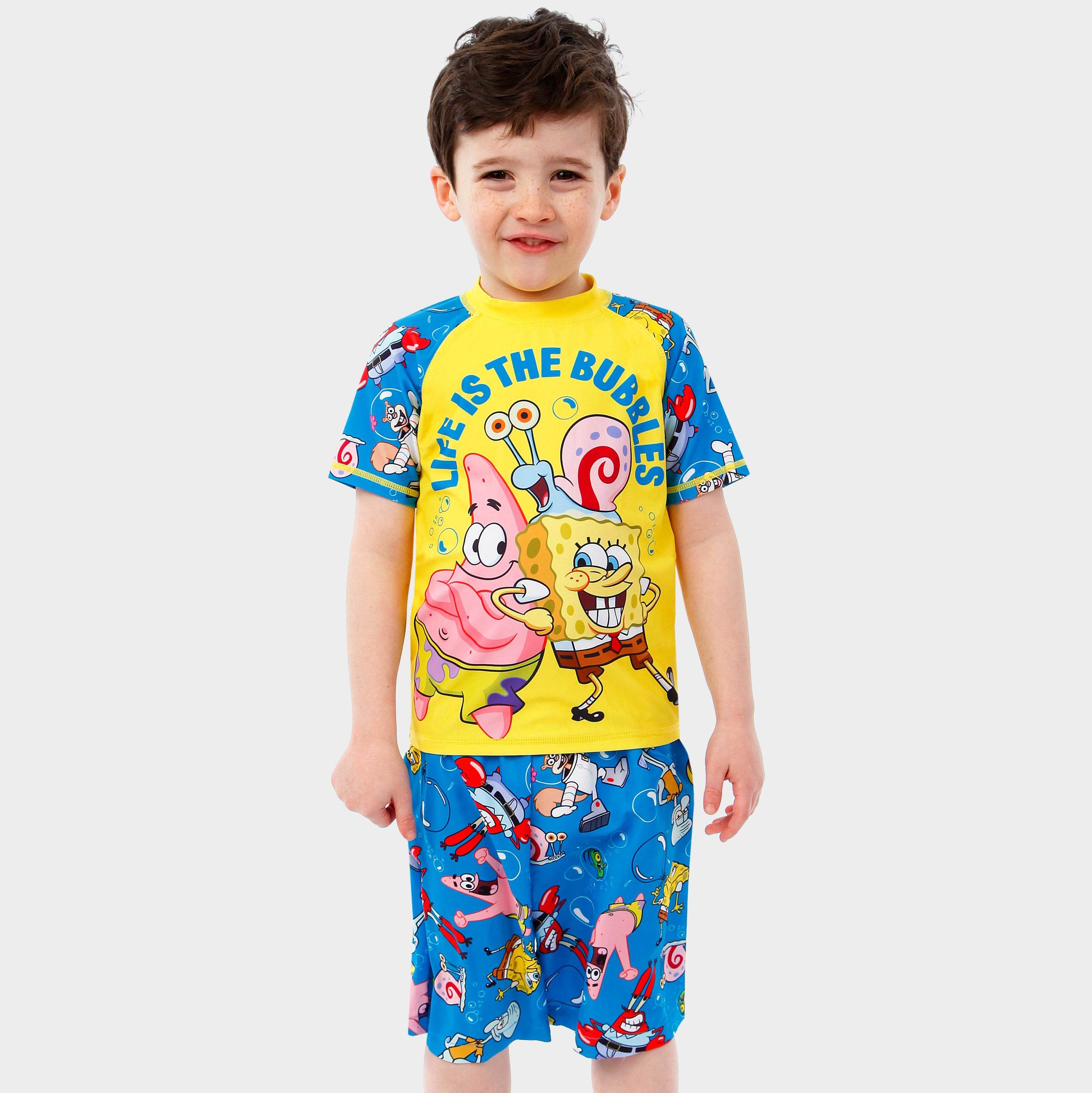 SpongeBob Swimming Costume | Boys Swimwear | Character.com