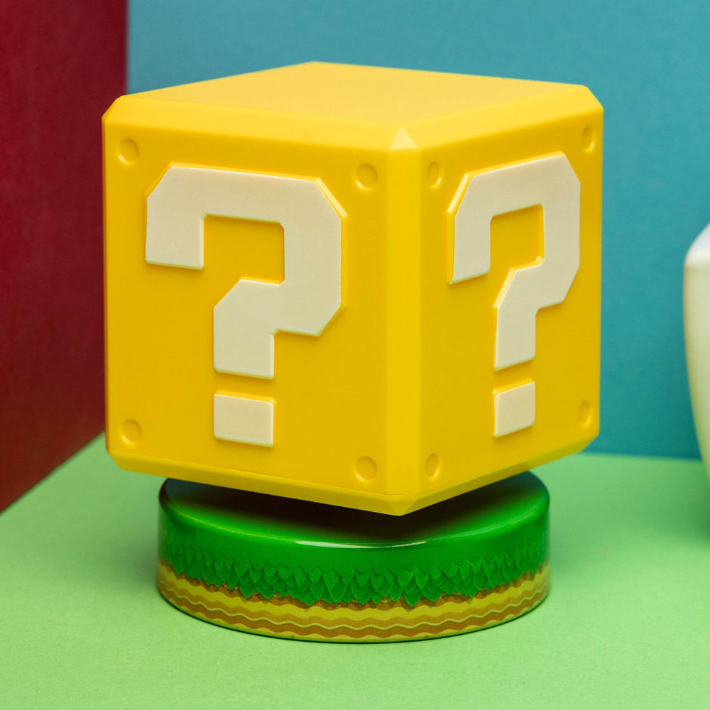 Super Mario - Question Block Icon Light | Kids Lighting | One Size ...