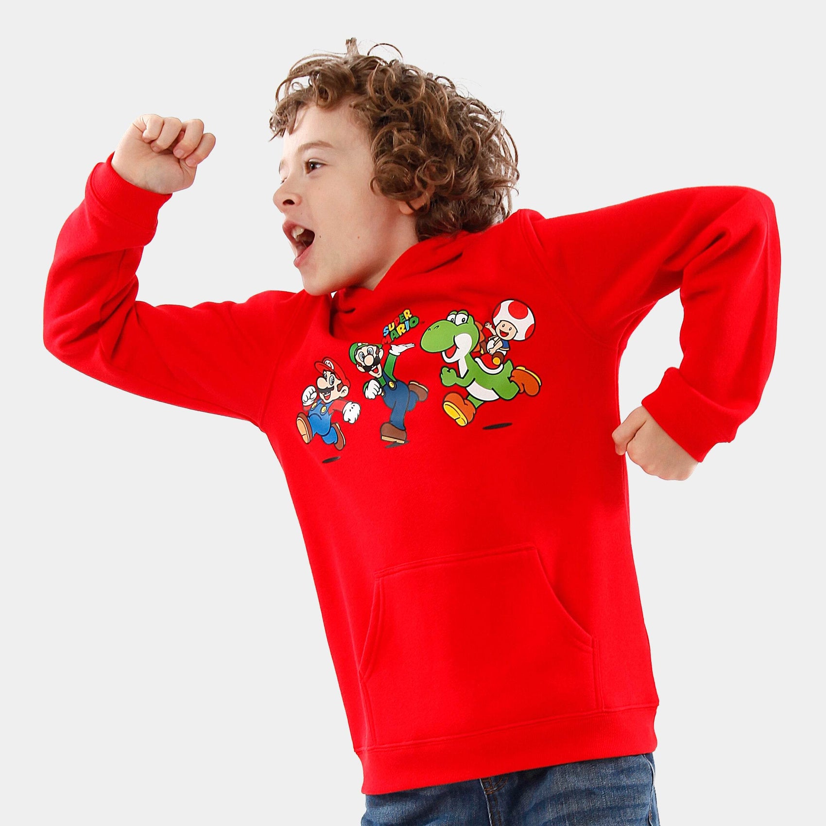 Super Mario Bros Hoodie | Kids | Official Character.com Merchandise