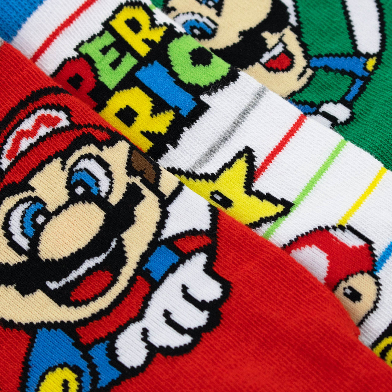 Super Mario Socks 3 Pack | Officially Licenced Merchandise – Character.com