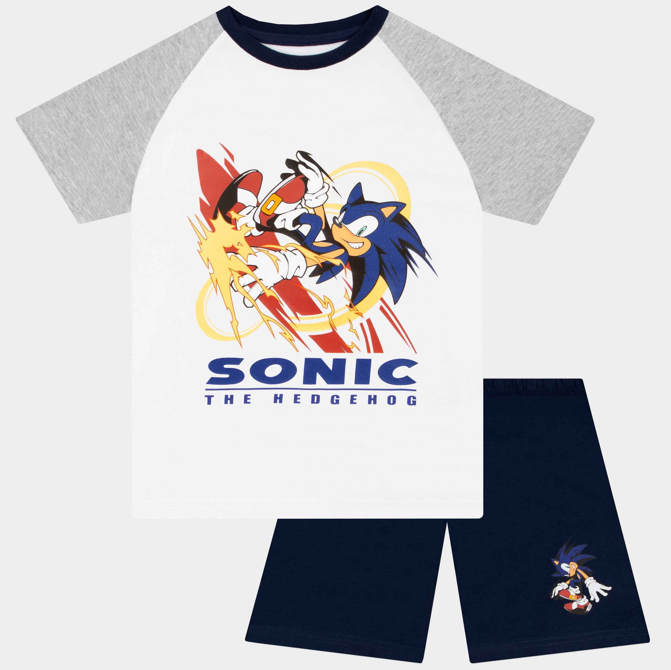 Sonic Short Pyjamas | Sonic Pjs | Boys Nightwear | Character.com