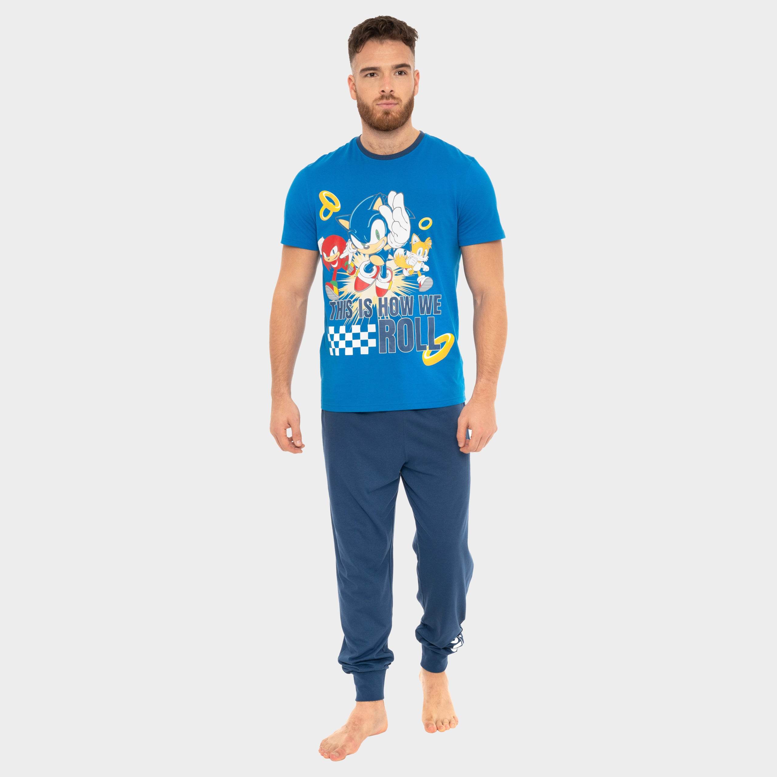 Sonic the Hedgehog Mens Pyjamas | Adults | Official Merchandise ...