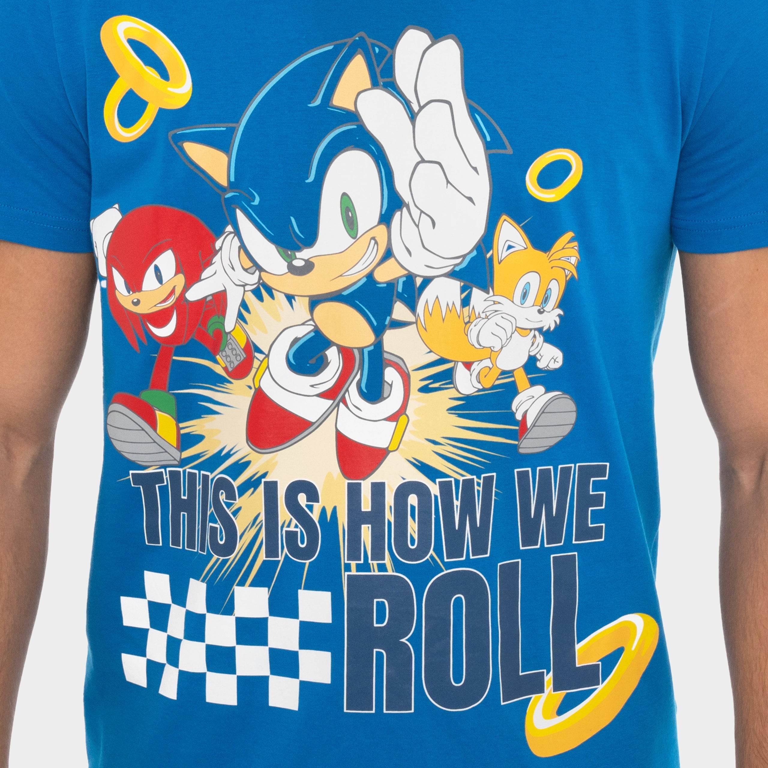 Sonic the Hedgehog Mens Pyjamas | Adults | Official Merchandise ...