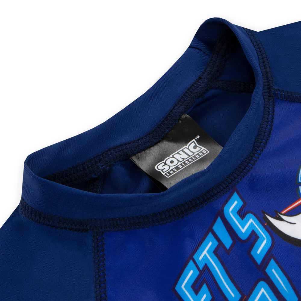 Sonic Swim Set | Boys Rash Guard for Gamers | Kids | Character.com