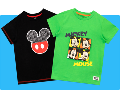 Mickey Mouse clothing - Officially licensed from Character.com