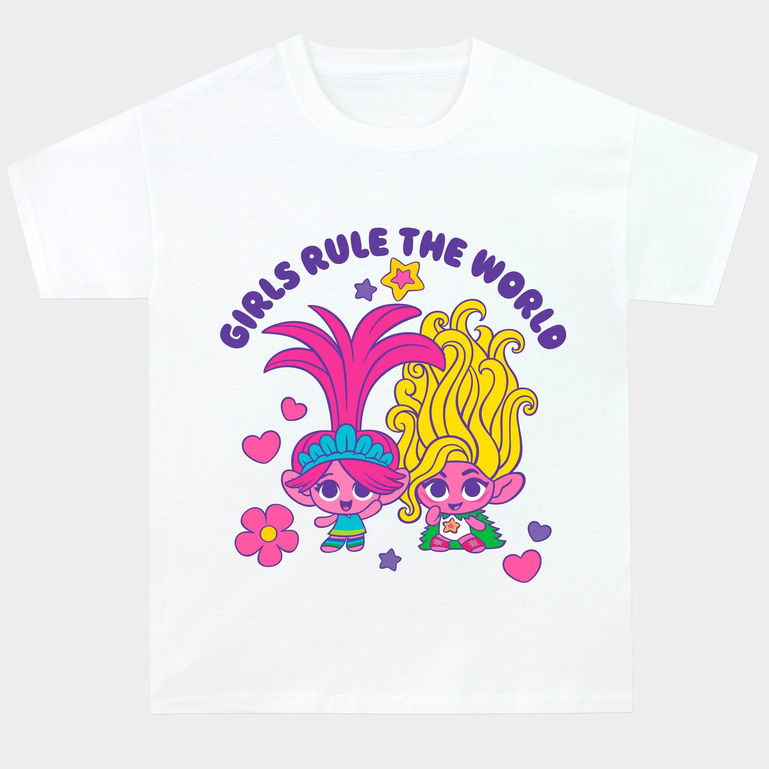 Trolls Girl Power T- Shirt | Kids | Official Character.com Merchandise