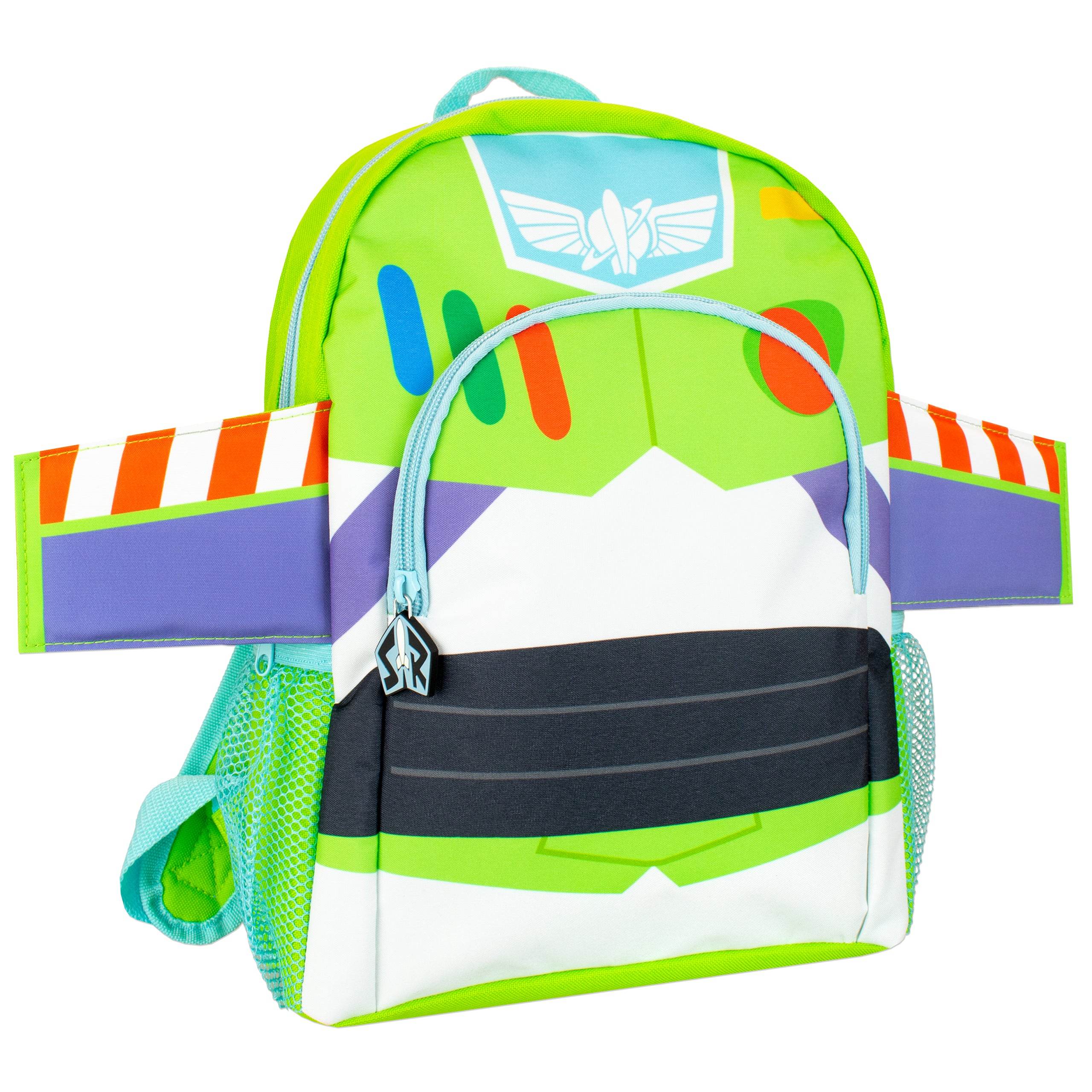 Toy Story Buzz Lightyear Backpack | 3D Wings | Pixar Spaceship Bag ...