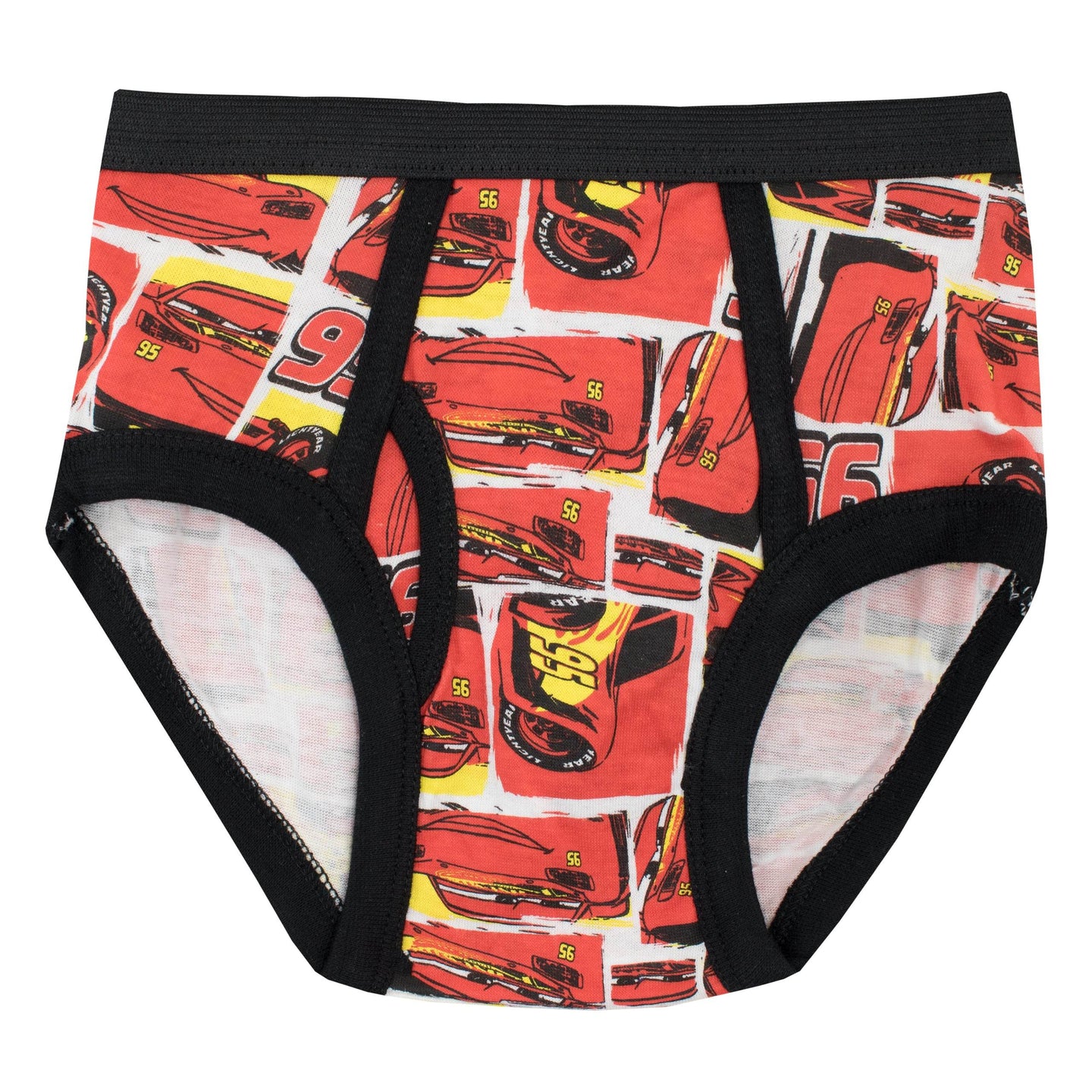 Disney Cars Boys Underwear 5 Pack | 100% Cotton | Lightning McQueen ...