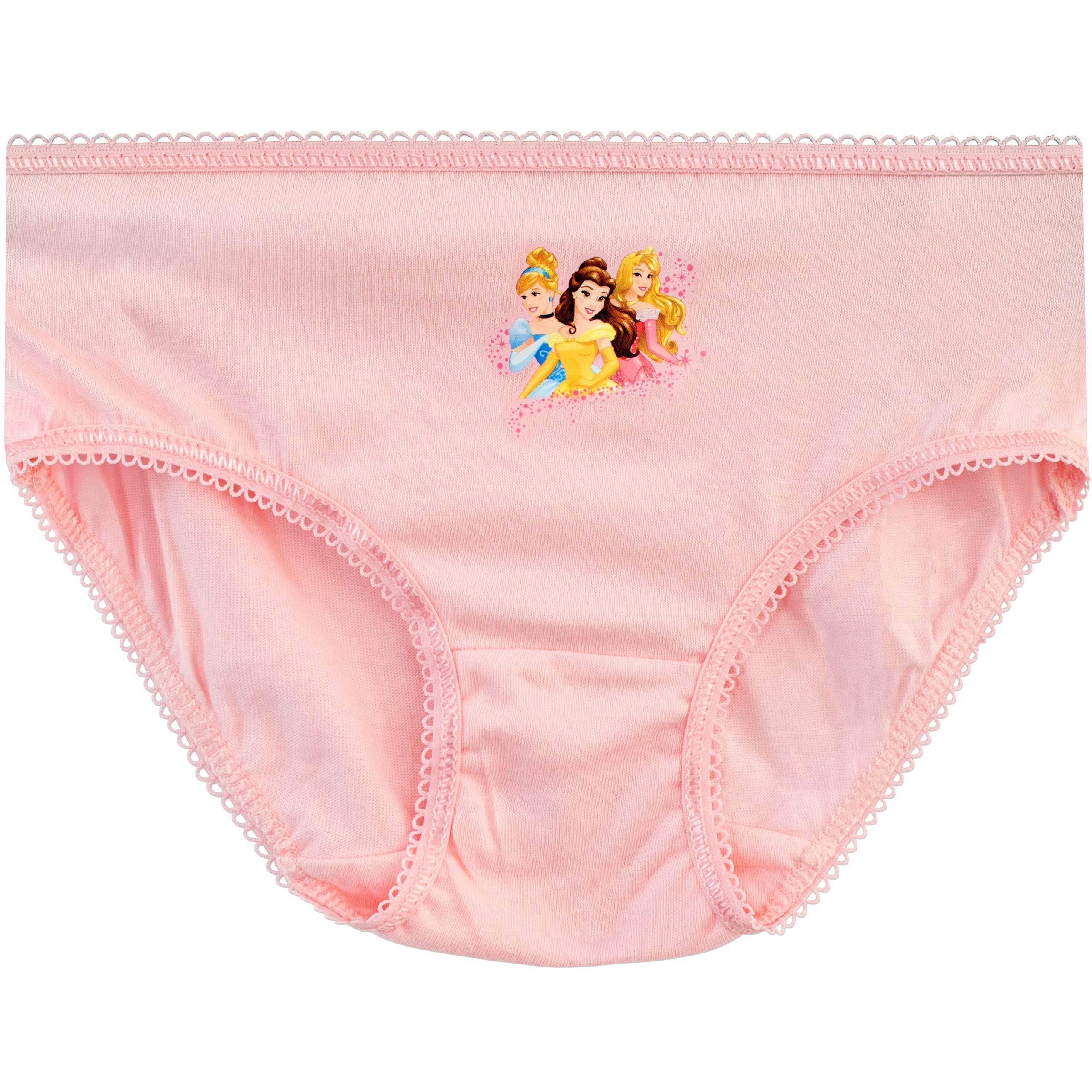 Disney Princess Kids Underwear 5 Pack | 100% Cotton | Pink – Character.com