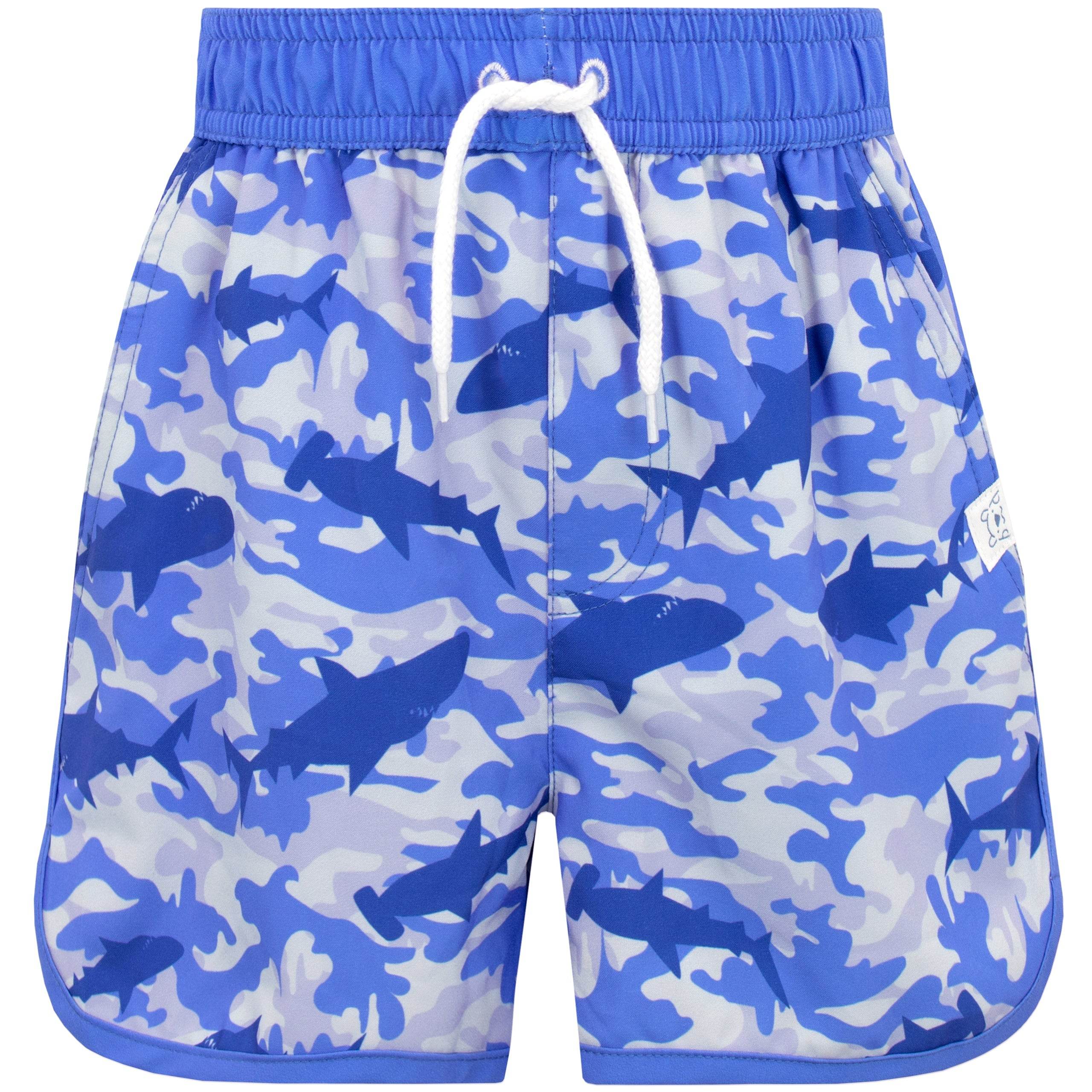 Harry Bear Camo Sharks Swim Shorts – Character.com