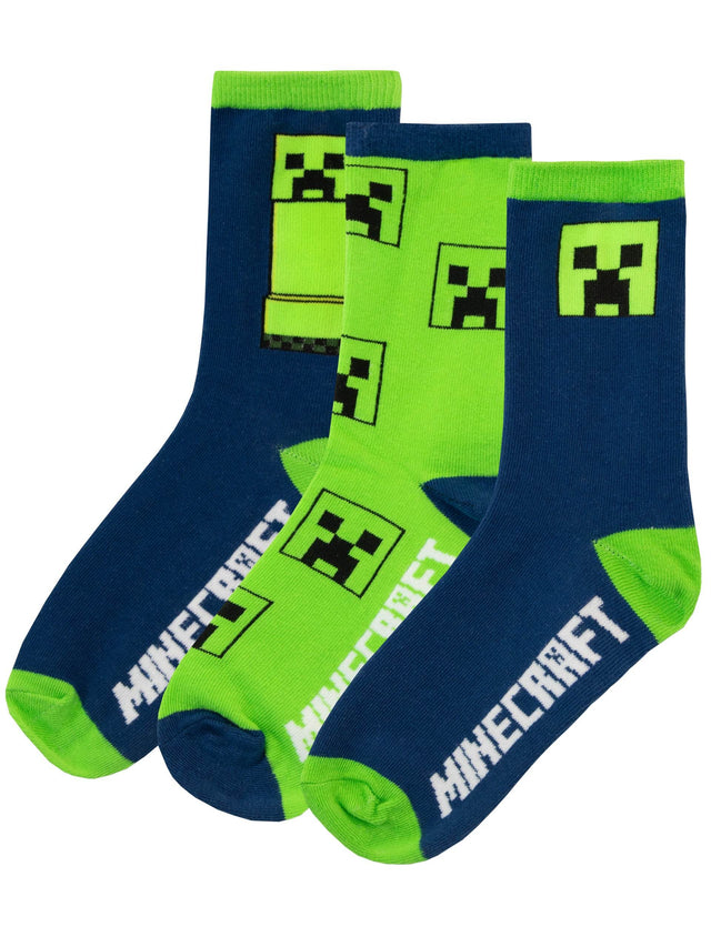 Official Minecraft Kids Clothes | T-Shirts & PJs | Creeper & Steve ...