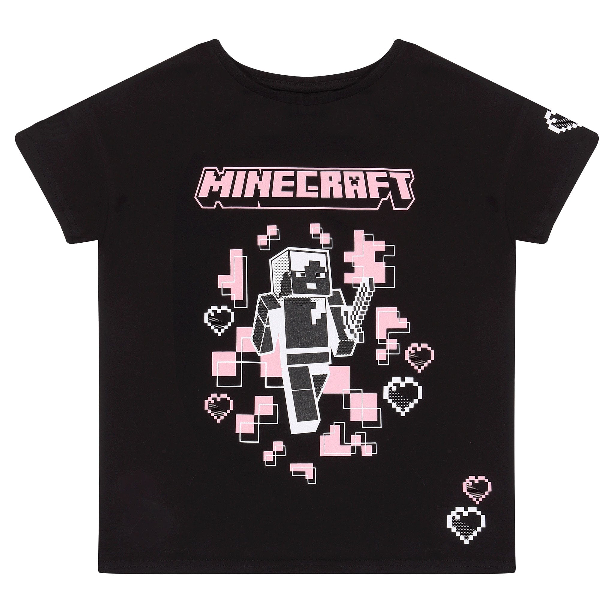 Minecraft Shirt Girl Buy Stone 100% Cotton Licensed Minecraft T Shirt