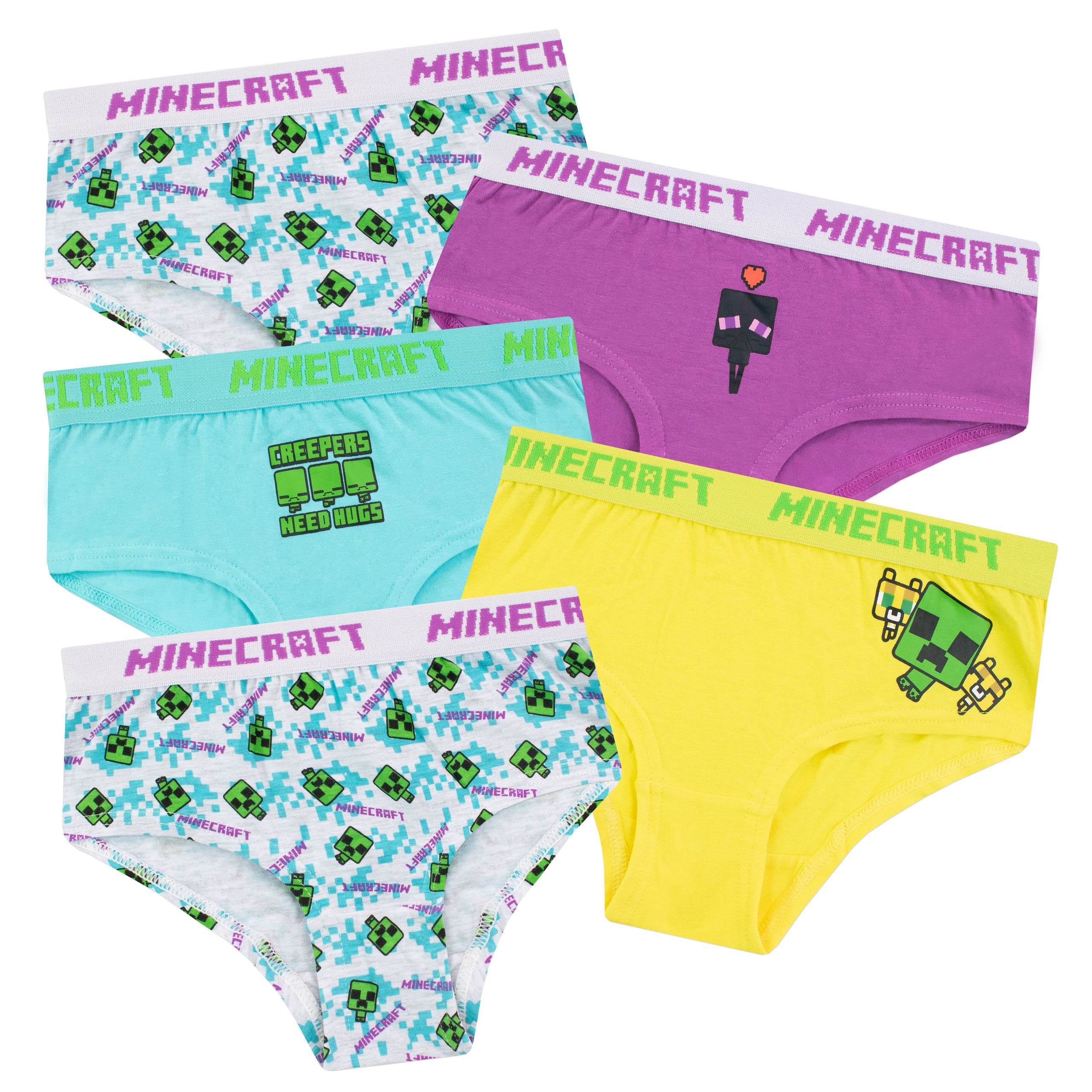 Minecraft Underwear 5 Pack | Kids | Character.com