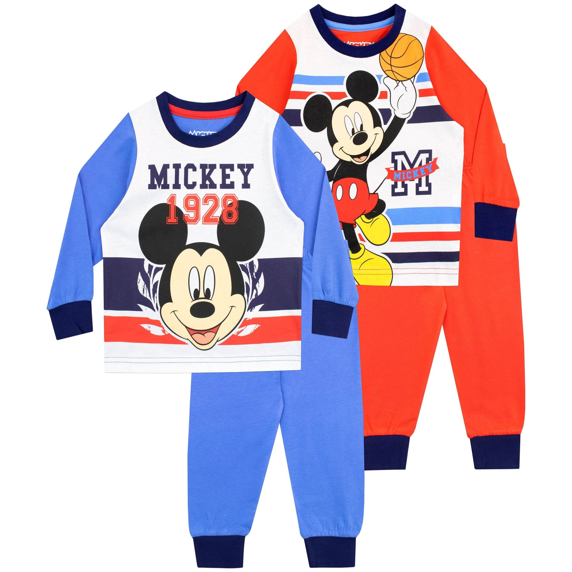 Mickey Mouse Pyjamas 2 Pack | Kids | Character.com