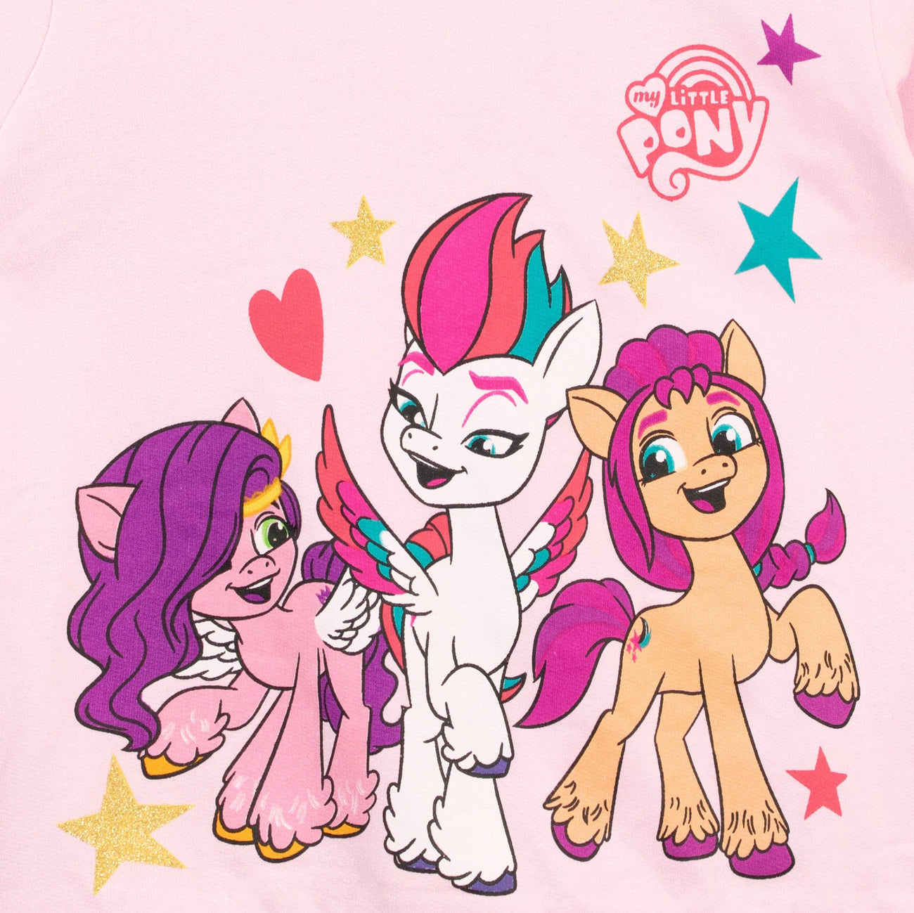 Girls My Little Pony Hooded Sweatshirt | Kids | Official Character.com ...