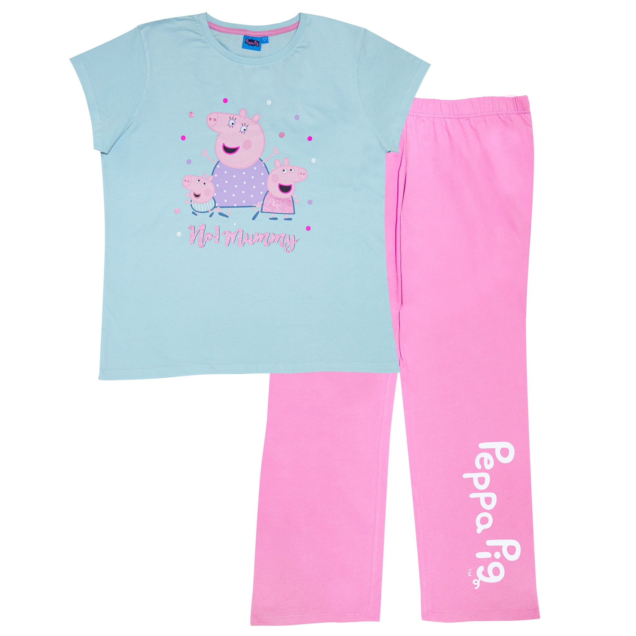 Ladies Peppa Pig Pyjamas - No1 Mummy – Character.com