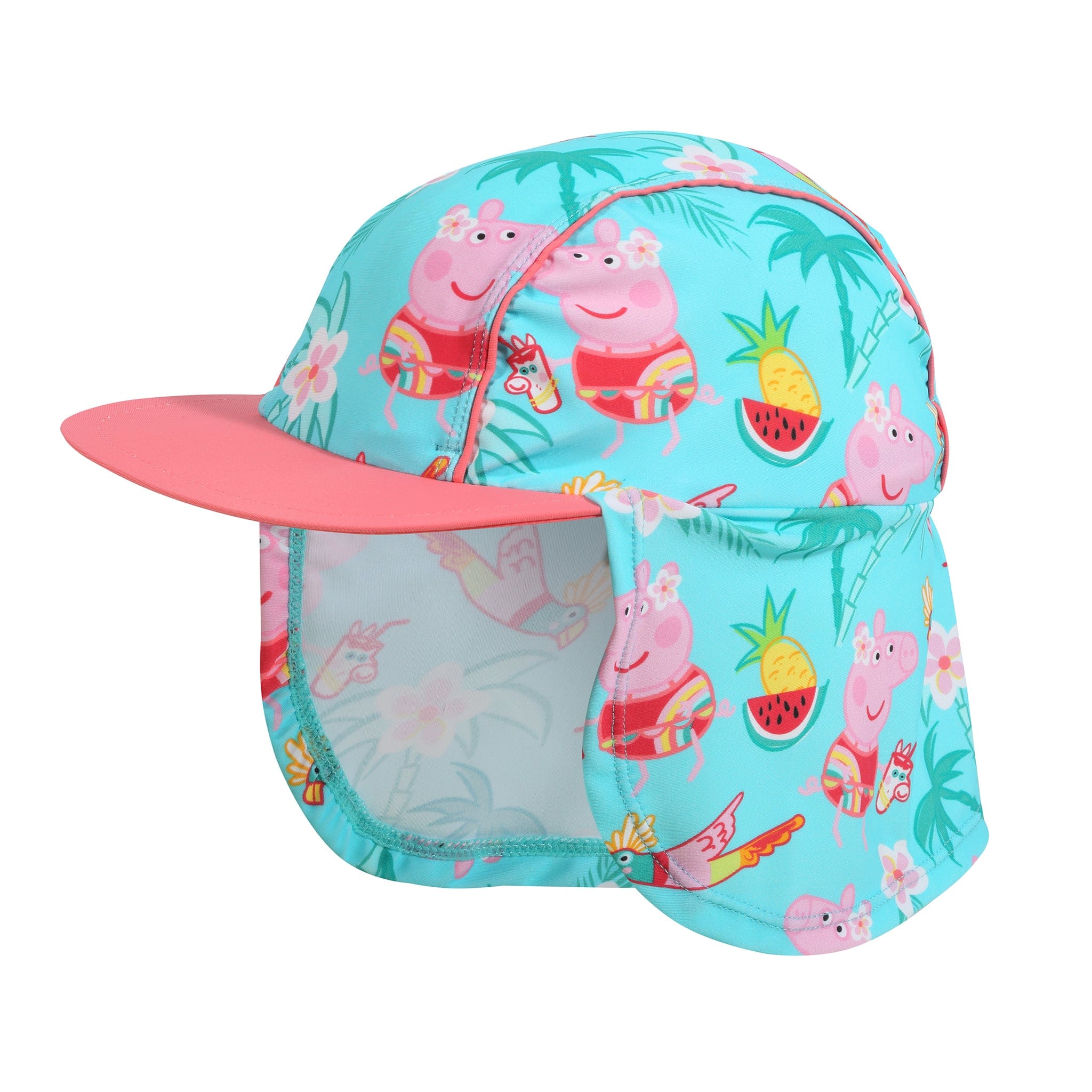 Peppa Pig Tropical Pattern Girls Sun Hat – Character.com