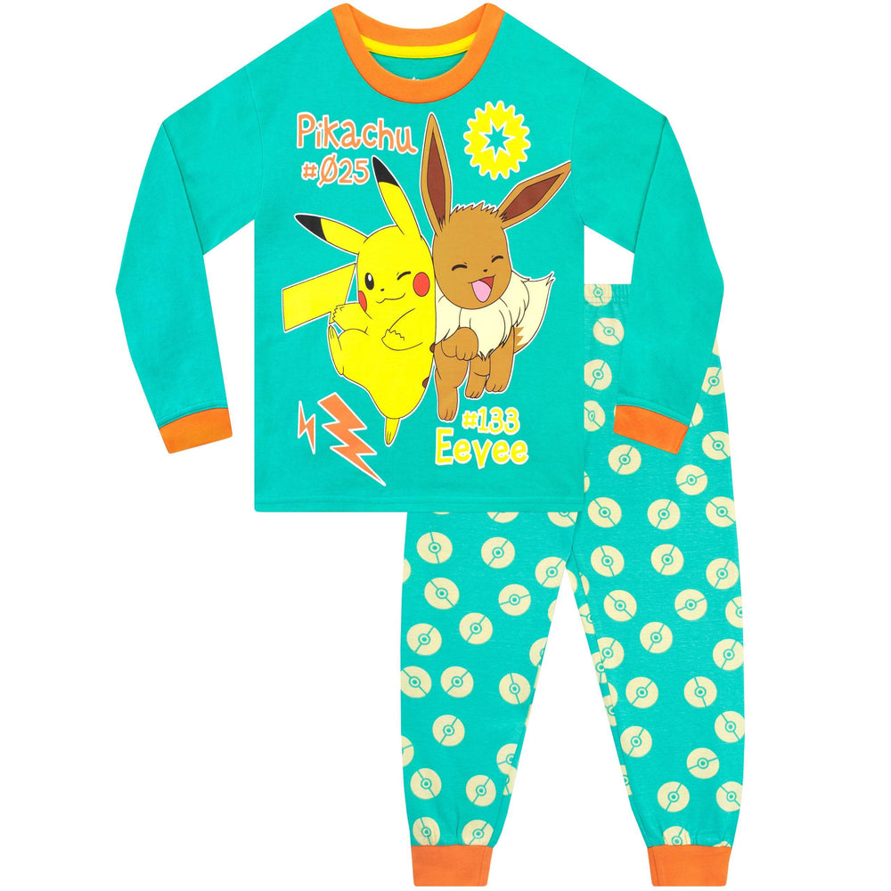 Pokémon Pyjamas - Pikachu and Eevee | Kids | Character.com