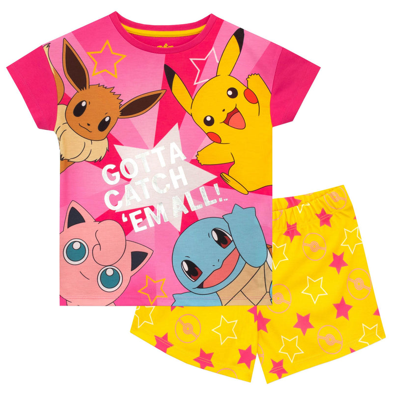 Girls Pokemon Short Pyjamas | Character.com