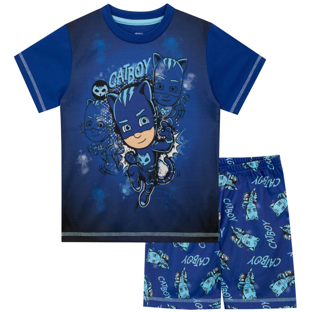PJ Masks Catboy Short PJs | Soft Kids Pyjamas | Blue – Character.com