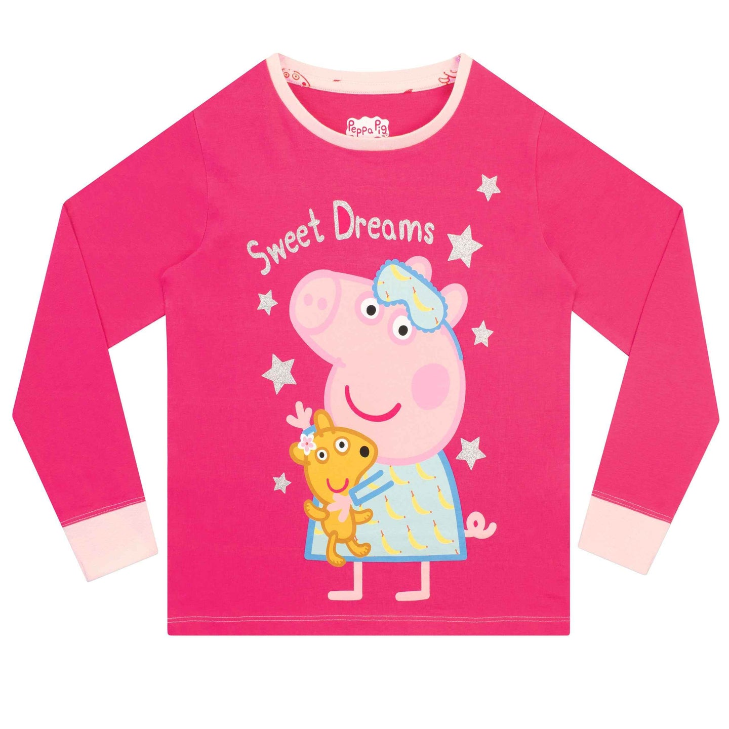 Peppa Pig Girls PJs | 100% Cotton Pyjamas | Pink – Character.com