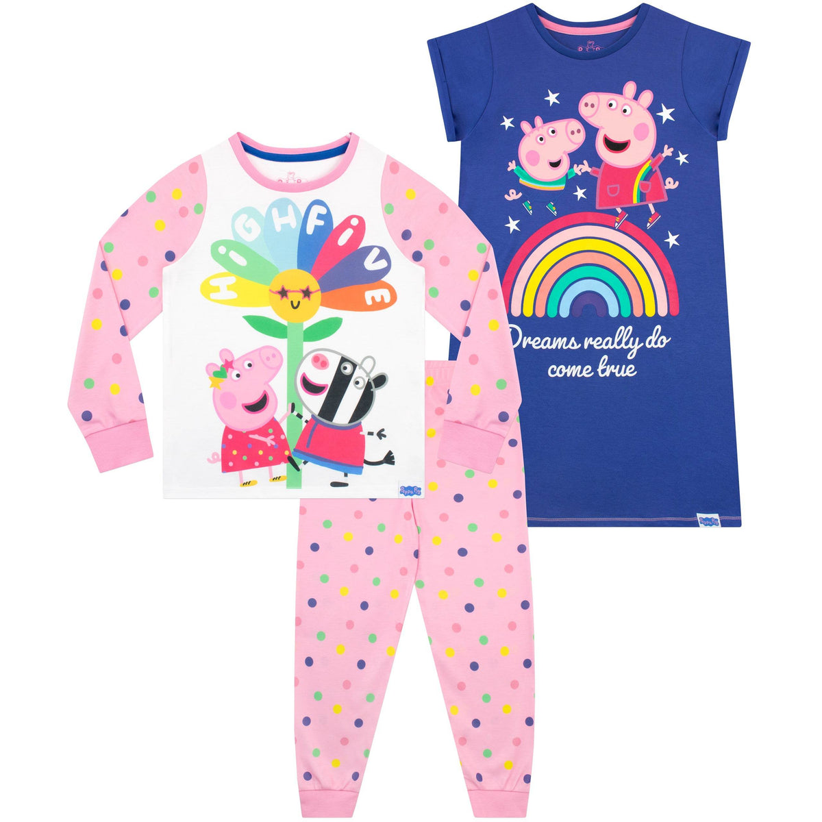 Peppa Pig Pyjamas and Nightdress Set | Kids | Character.com